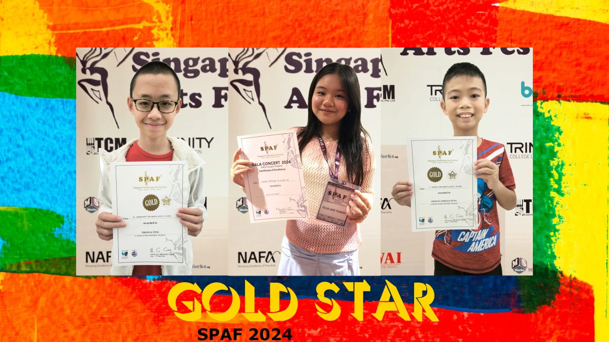 Congratulations to our SPAF 2024 Gold & Gold Star Achievers!
